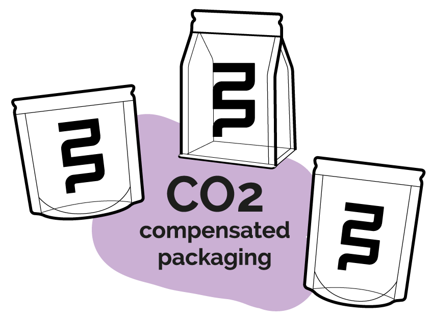 Sustainable coffee bags? Dutch Coffee Pack makes them carbon-compensated!